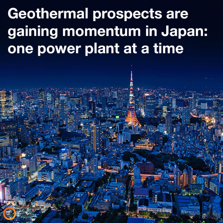 Geothermal prospects are gaining momentum in Japan: one power plant at ...